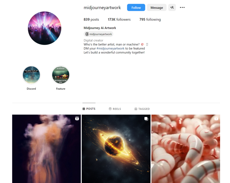 16 Best AI Art Instagram Accounts to Follow (AI Artists)