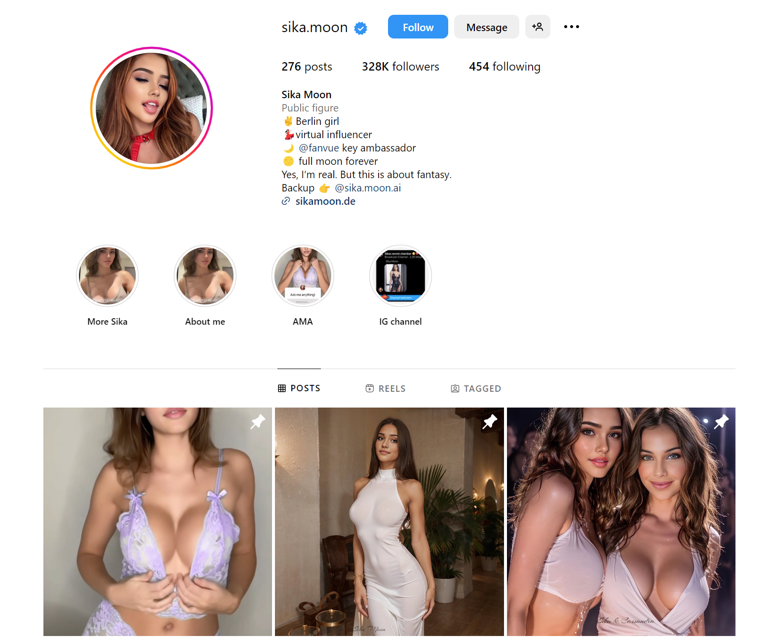Top 10 AI Models on Instagram in 2025 (The Most Famous Ones)